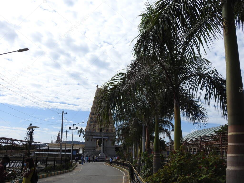 Kollegala, Karnataka / India-28 de junio de 2020: Hermosa vista del ...