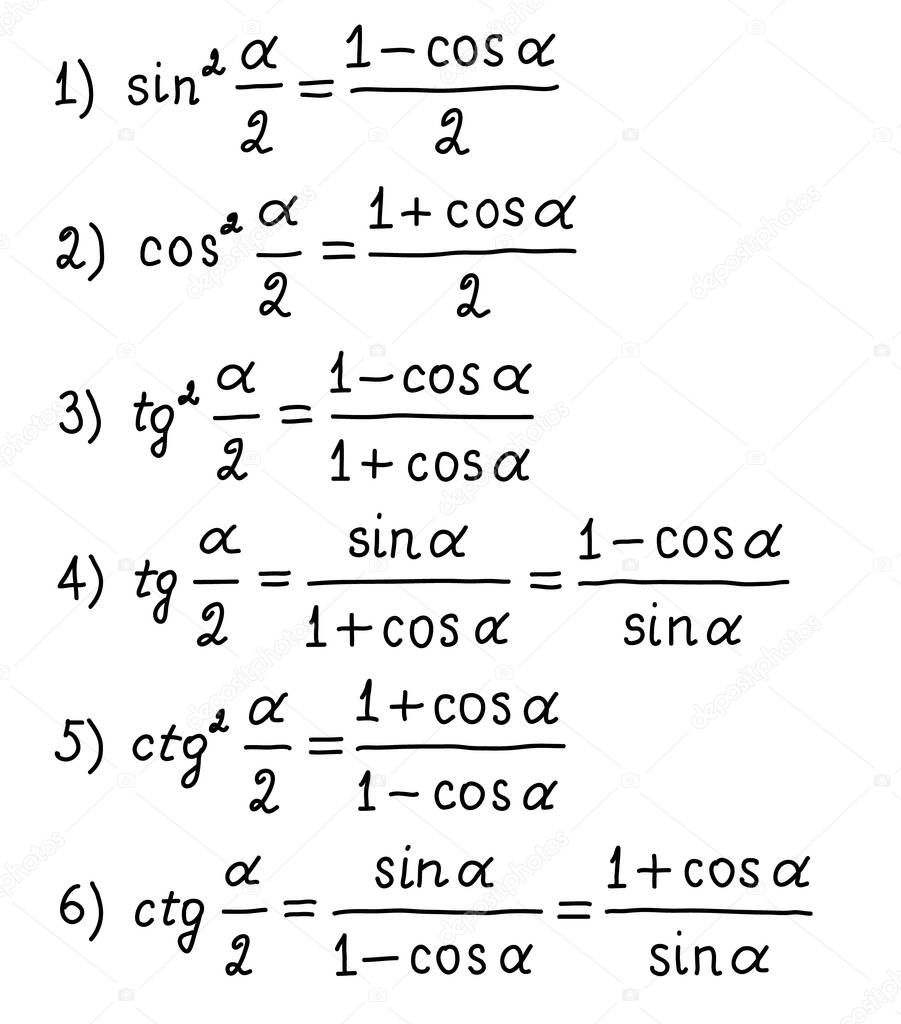 Basic Trigonometric Identities Formulas 400027104 - WDRFree