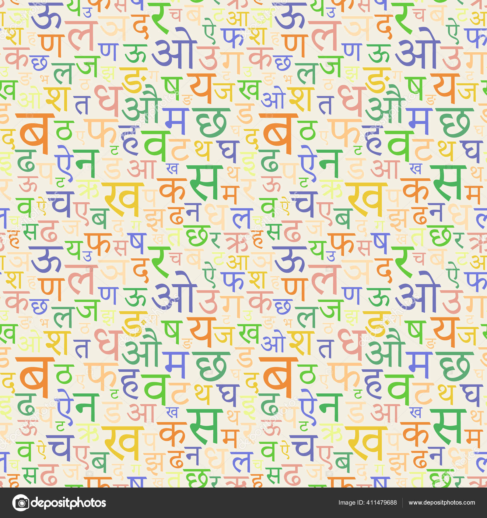 Devanagari Alphabet Chart