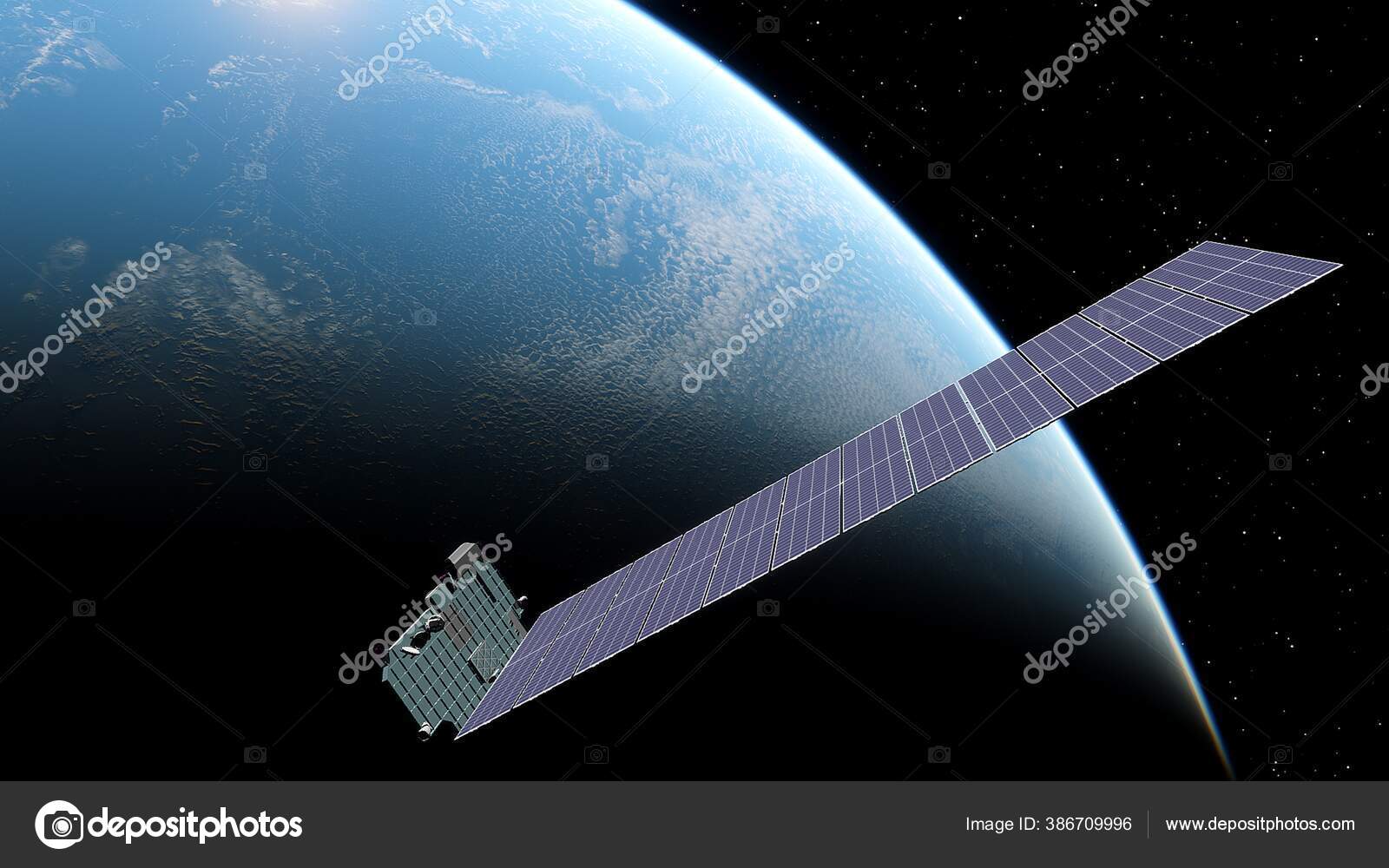 Starlink Earth Satellite System Project Spacex Starlink Satellite ...