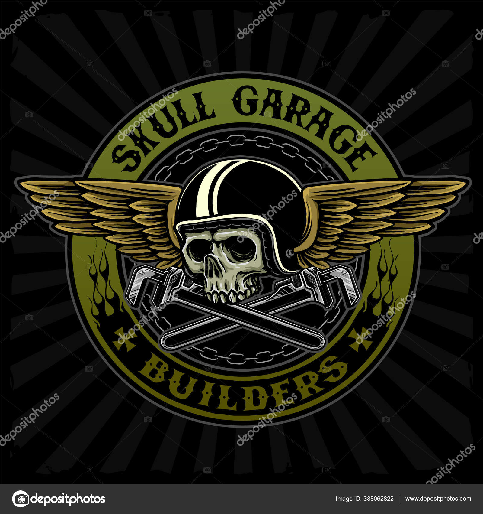 Motorcycle Club Logos Design