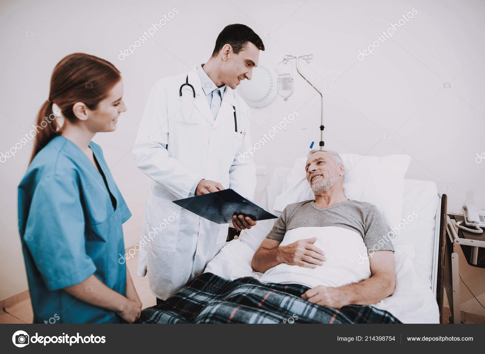 Doctors Helping Sick Patients