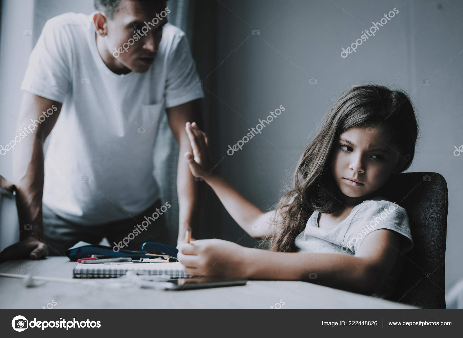 Little Girls Arguing