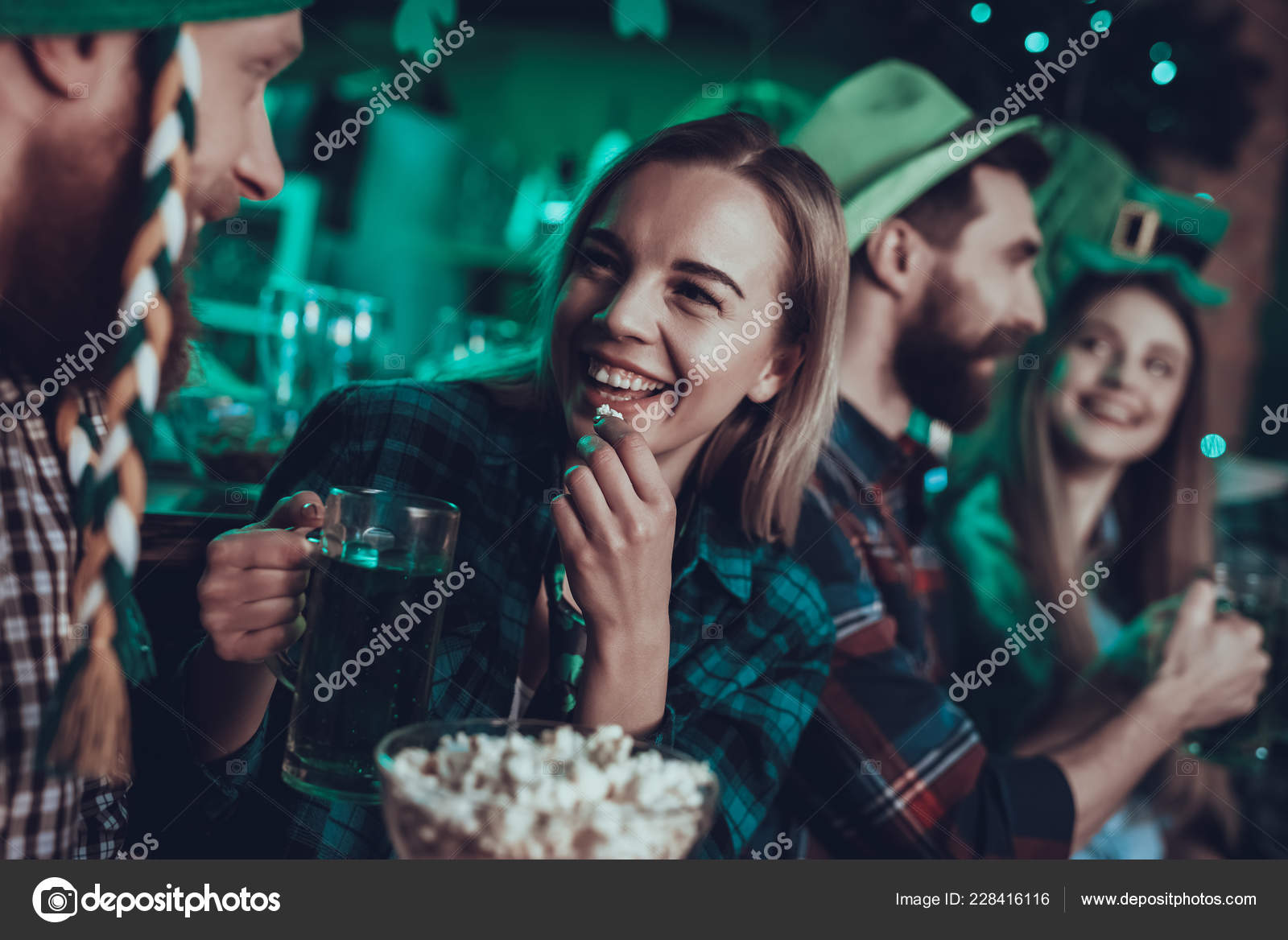 Patrick Eating Popcorn