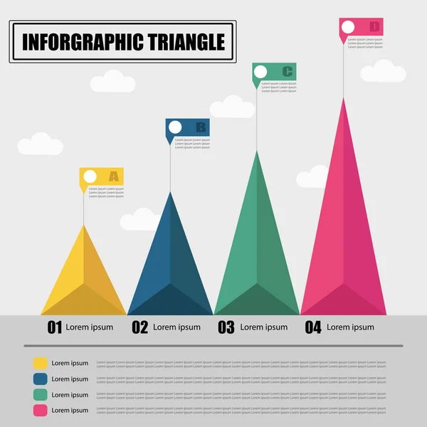 Colorful Infographic Chart Set Vector Illustration Stock Vector by ...