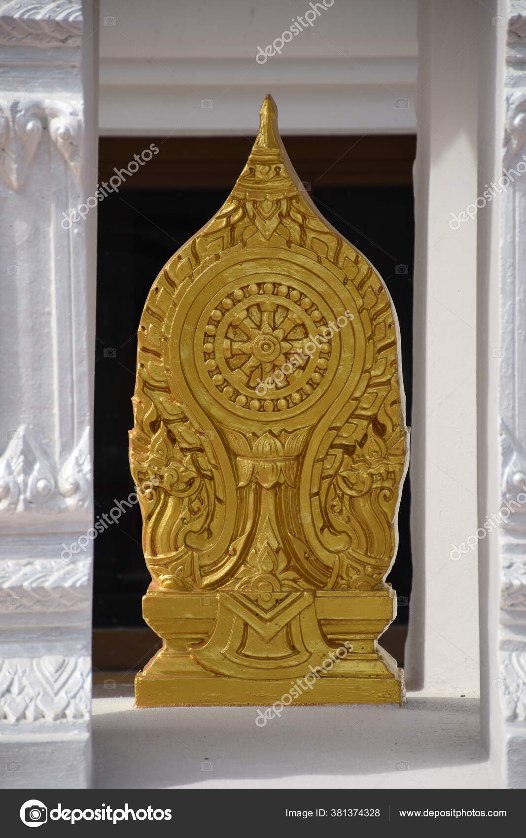 Sema Symbol Buddhism Which Can Seen Religious Places Temples — Stock ...