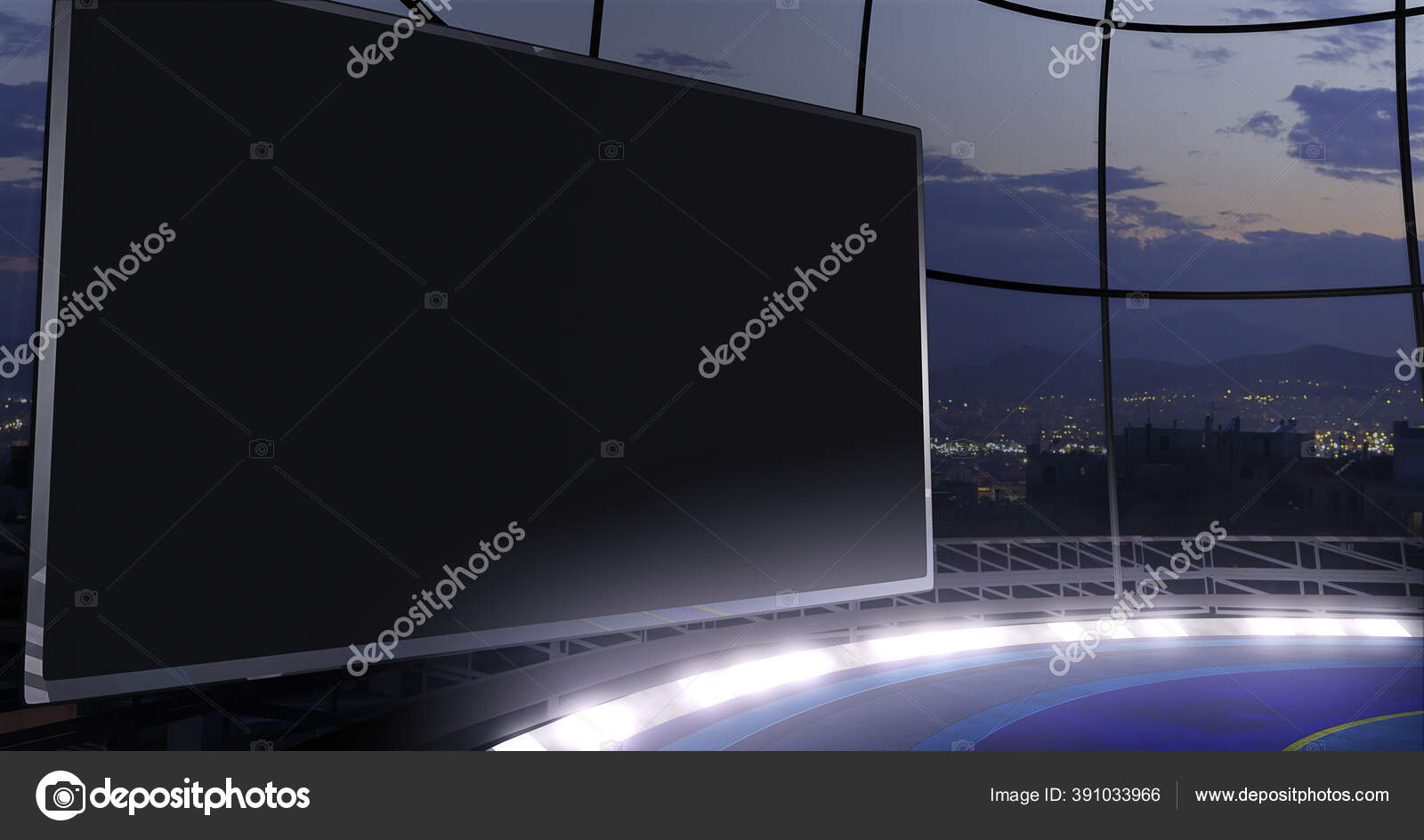 Show Backdrop Video Wall Ideal Virtual Tracking System Sets Green ...