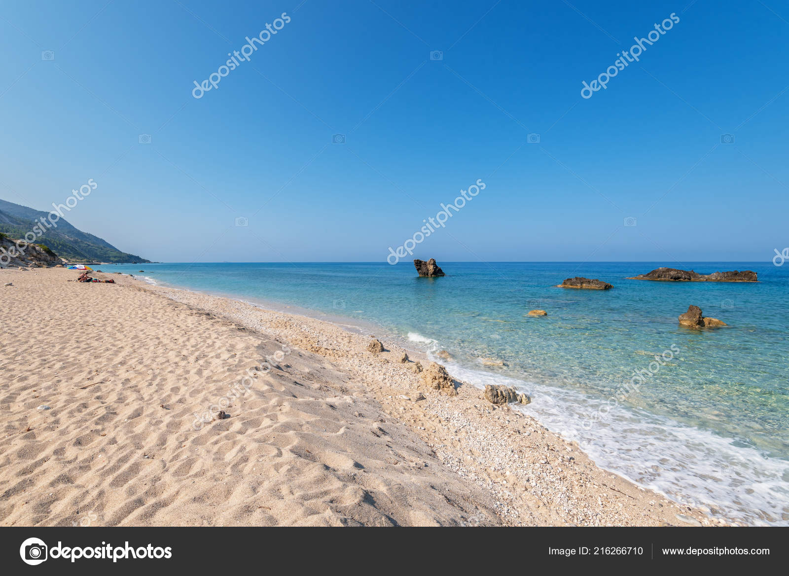 Kathisma Beach Lefkada Island Greece Kathisma Beach One Best Beaches ...
