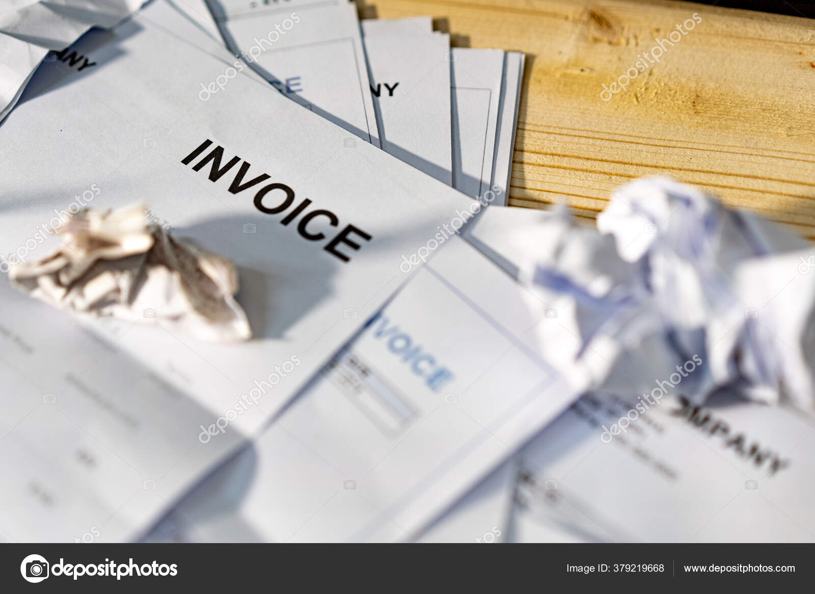 Invoice Table Stock Photo by ©JcStock 379219668