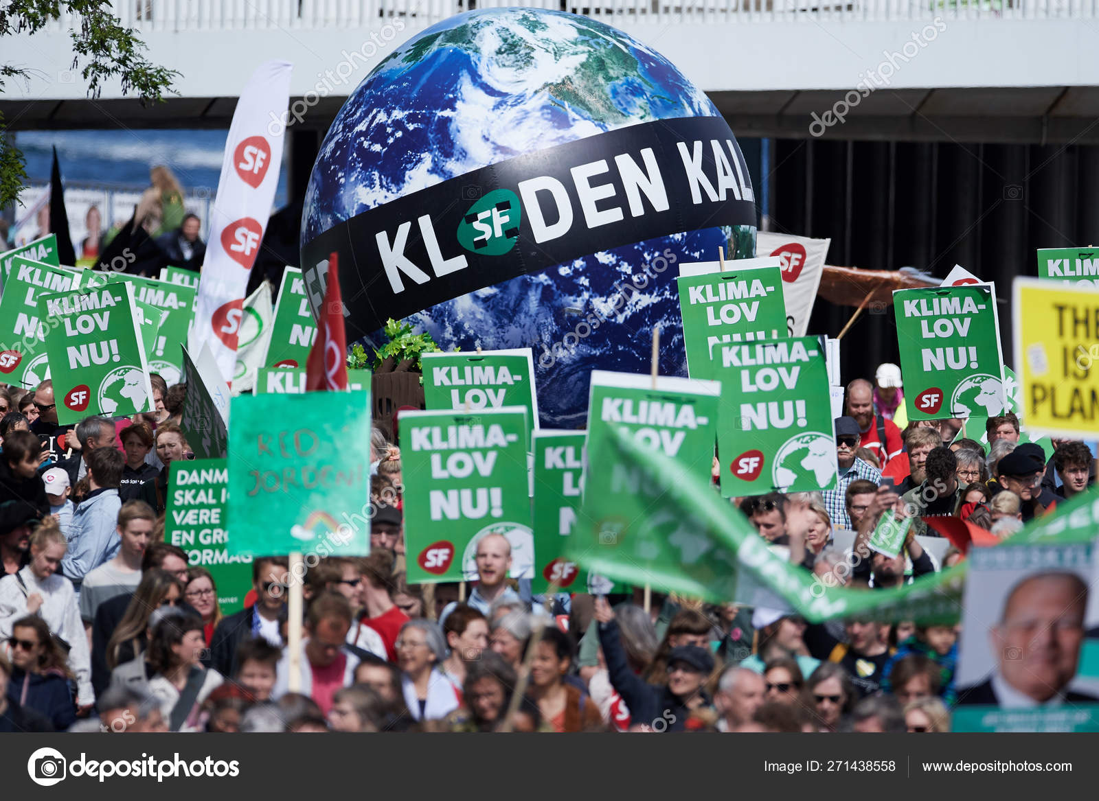 The Peoples Climate March, Copenhagen 2019 – Stock Editorial Photo ...
