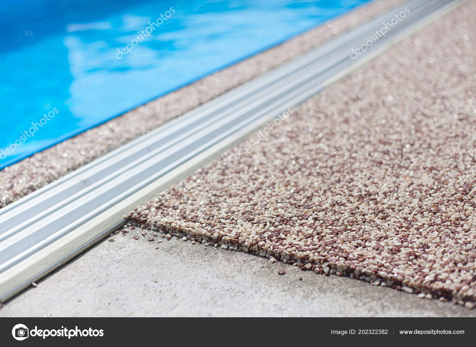 Texture Pebbles Exposed Aggregate Foundation Stock Photo by ©rades ...