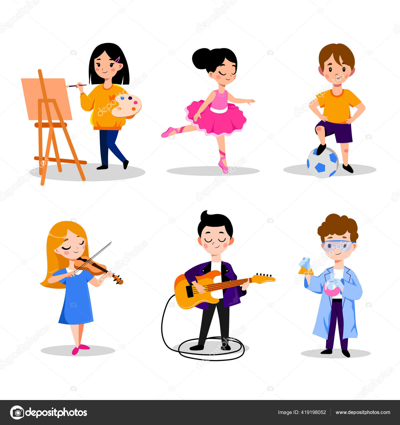 Talented Kids Clipart