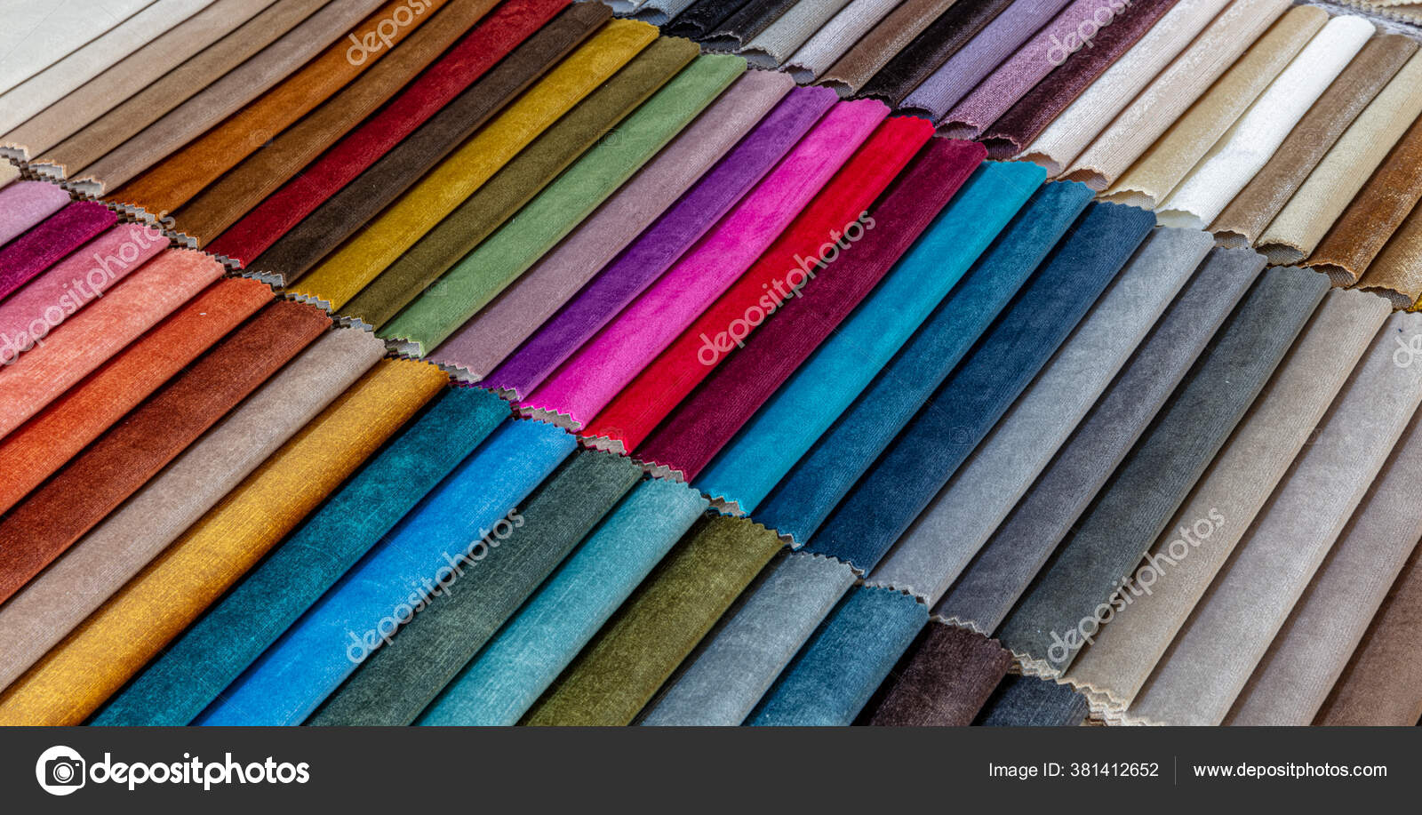 Textile Samples Color Chart Background Pantone Color Fabric Swatches ...