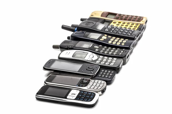 Evolucion de los telefonos celulares Stock Photos, Royalty Free ...