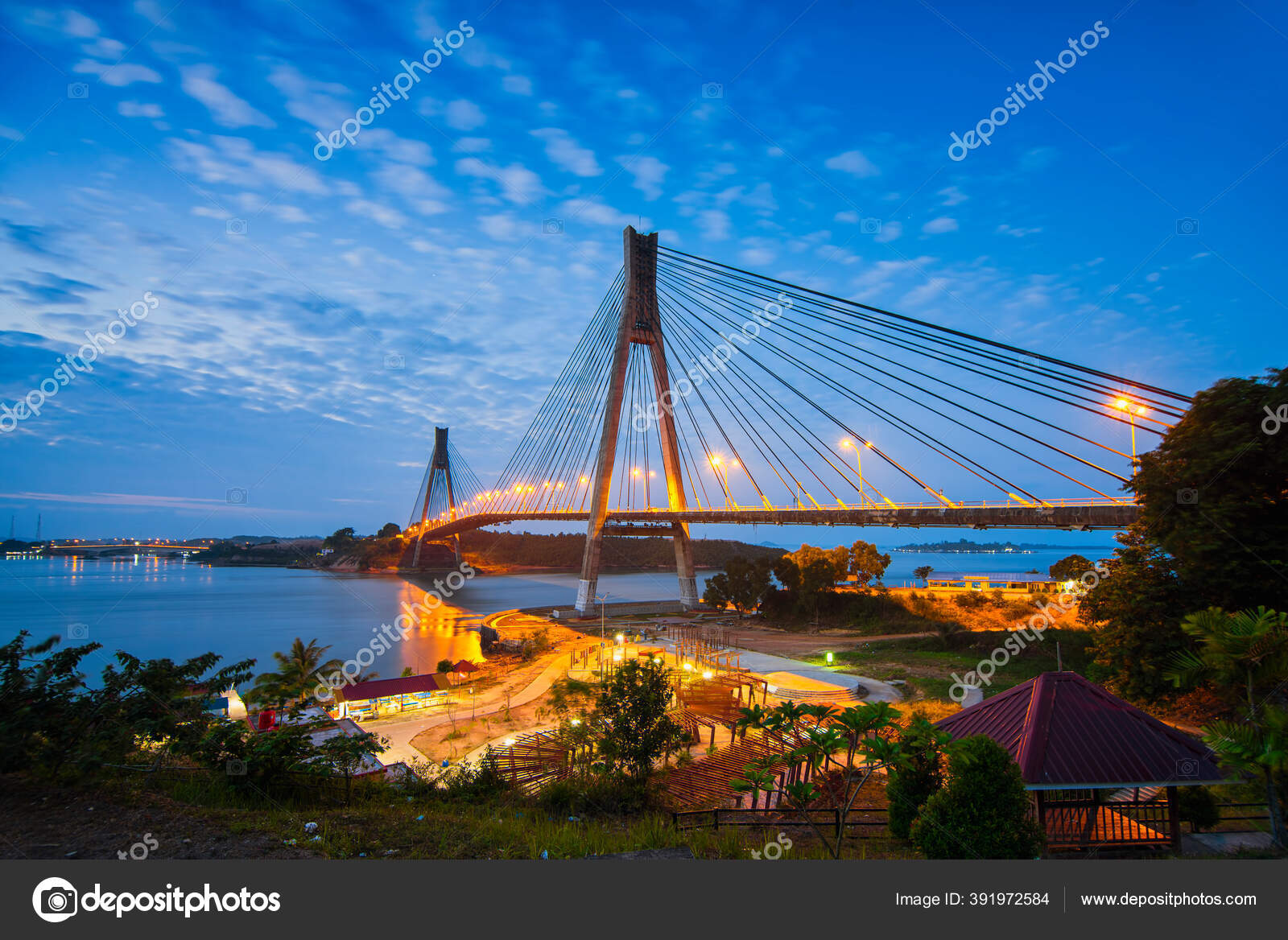 Beautiful Sunrise Barelang Bridge Batam Island Stock Photo by ©bp1181dy.gmail.com 391972584