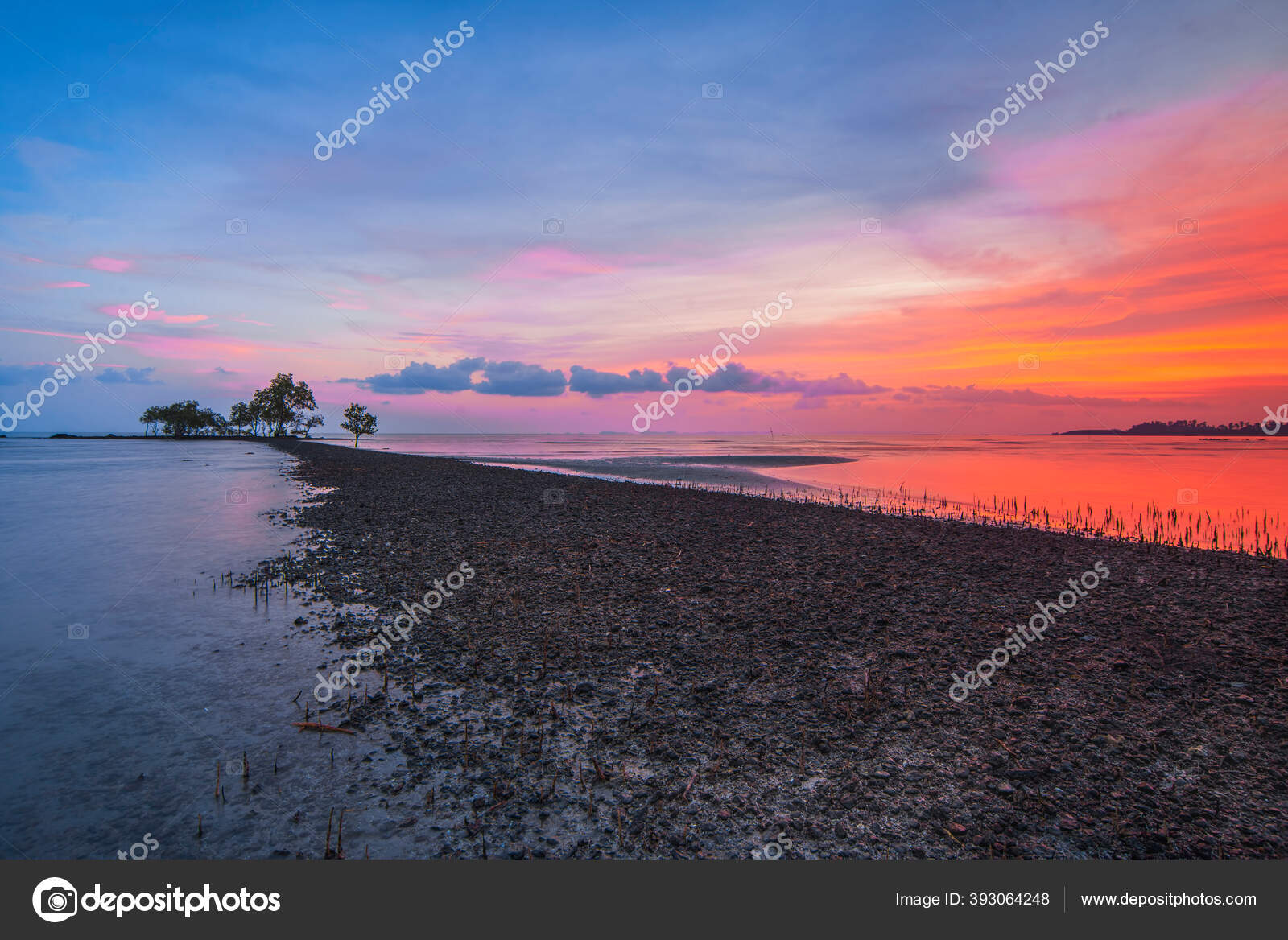 Beautiful Atmosphere Malay Coast Batam Island Perfect Place Relax ...