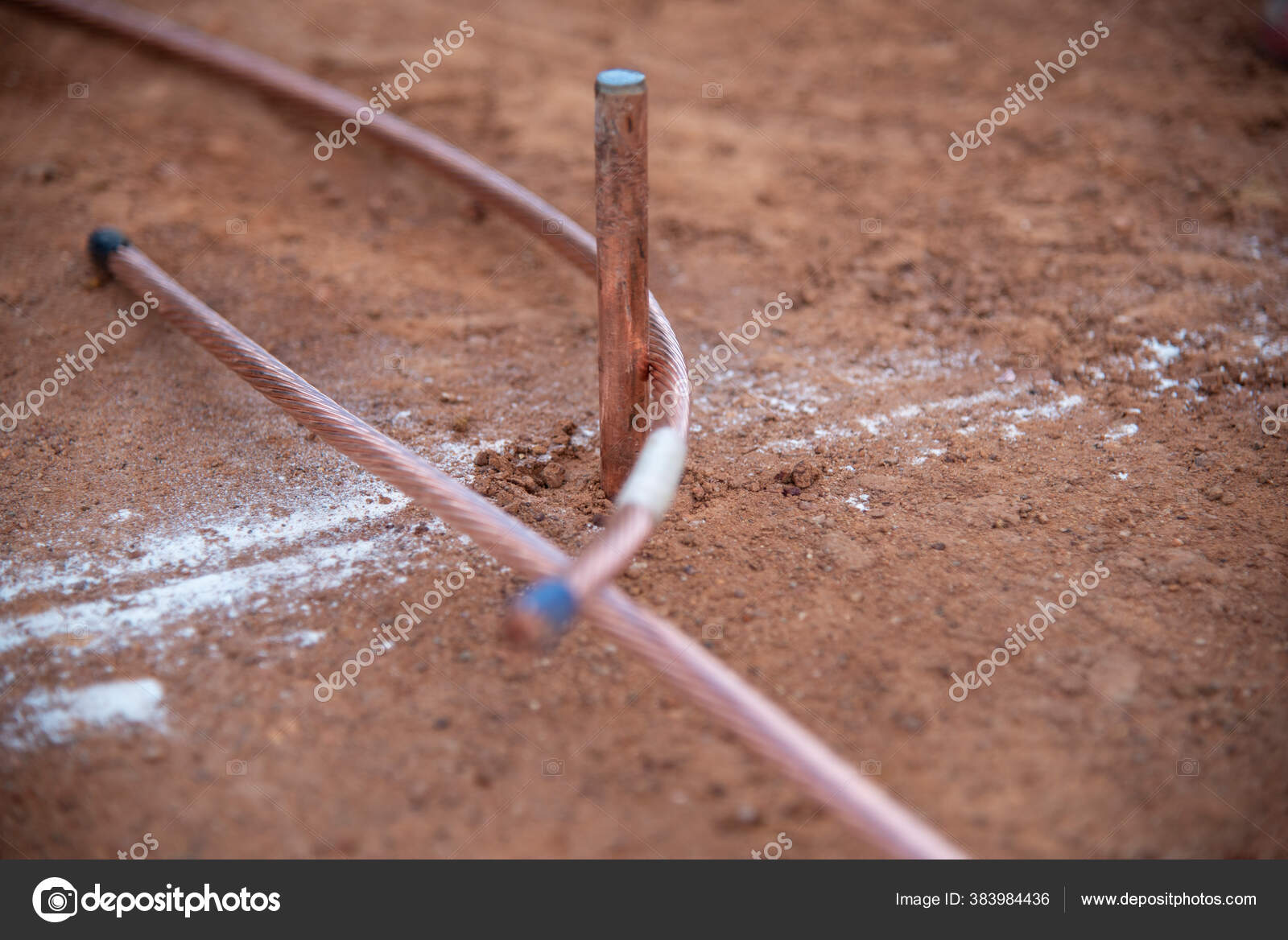 Sambungkan Tembaga Ground Lightning Protection System Welding Tembaga ...