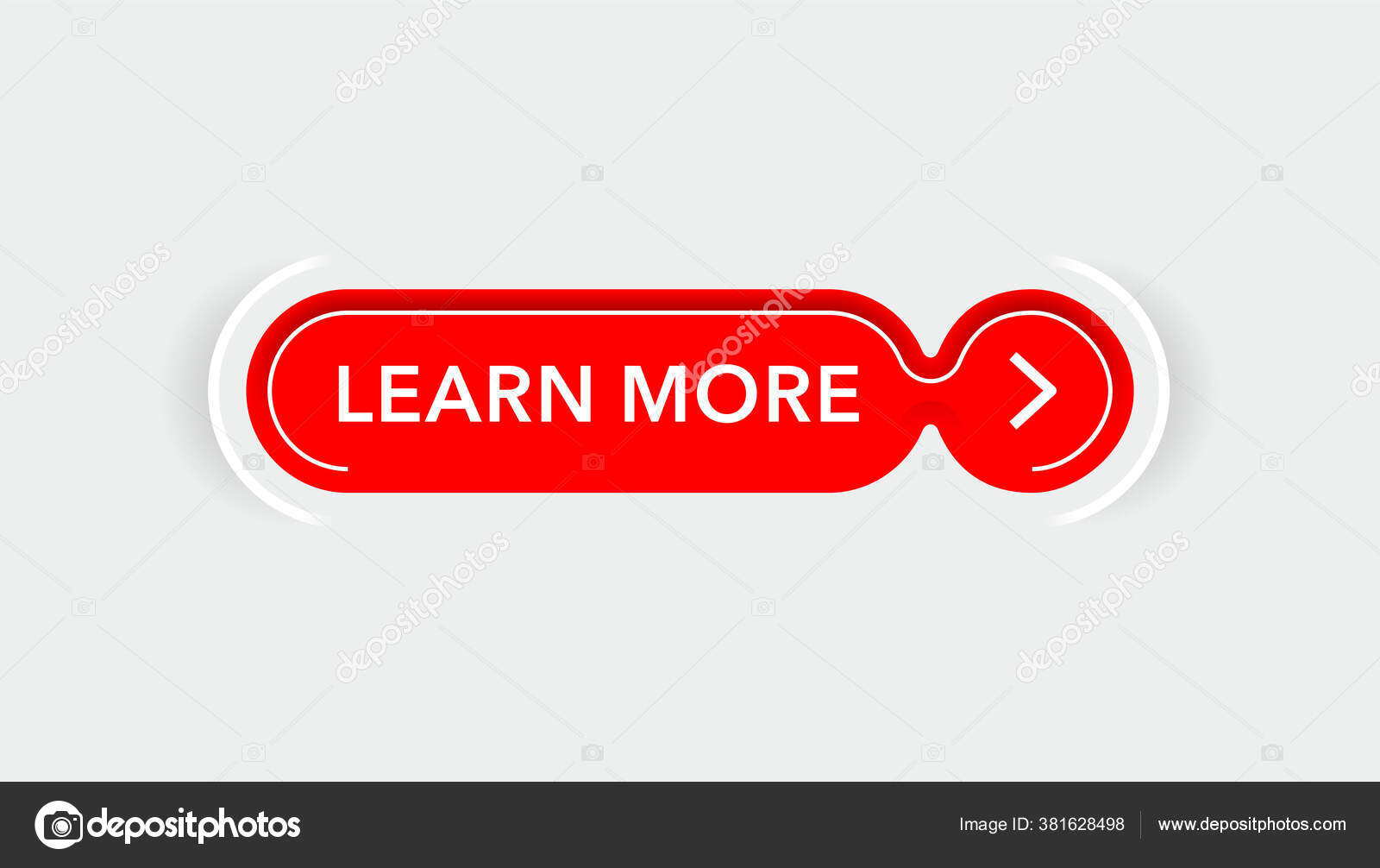 Learn More Button Or Other Clicking Element Stock Vector By ©dmitrynew83 381628498