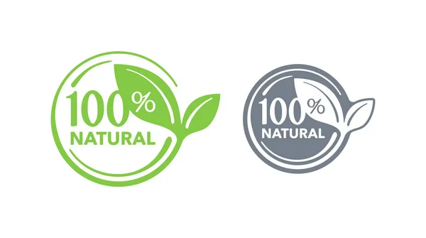 100 natural, 100 organic, 100 vegan vector set Stock Vector by ...
