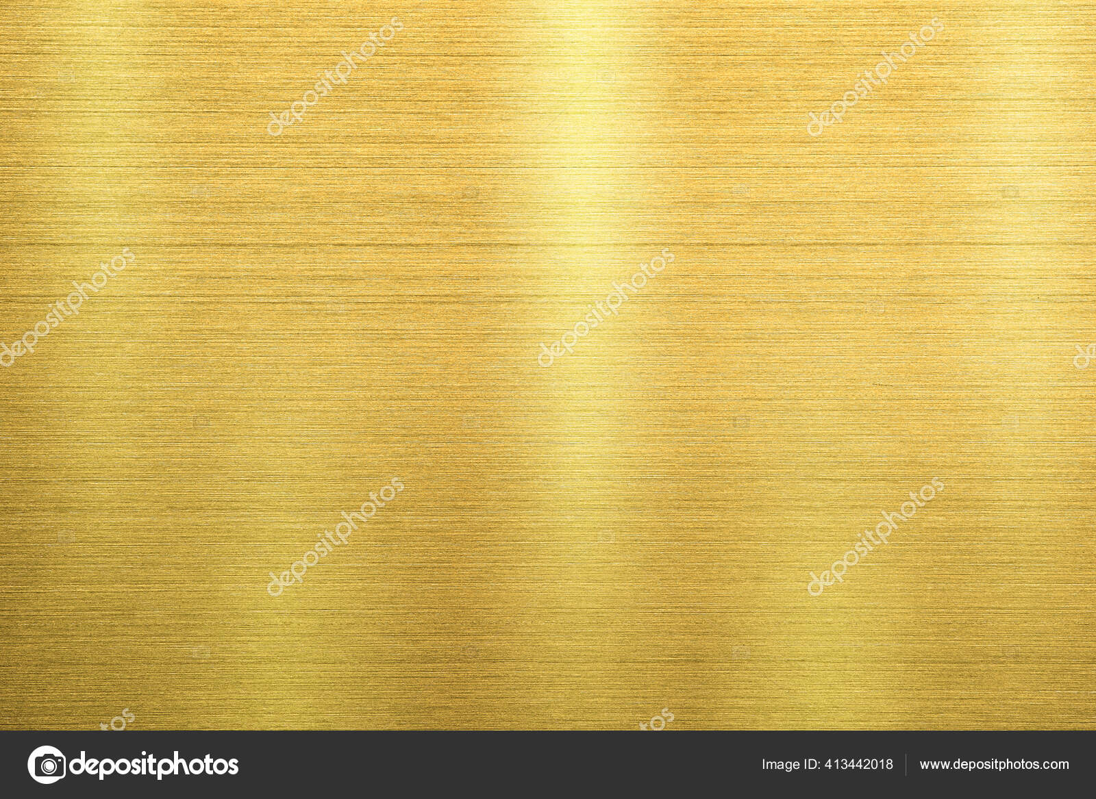 Gold Metal Texture Brushed Stainless Steel Plate Reflection Light Stock ...