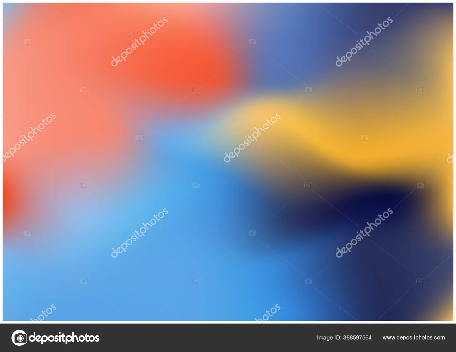 Theme Color Transitions Vector Template Colorful Bright Tone Colorful ...
