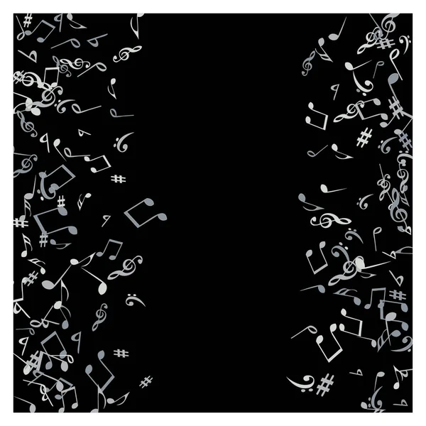 Musical Signs Modern Background Notes Minimalistic Simple Background ...