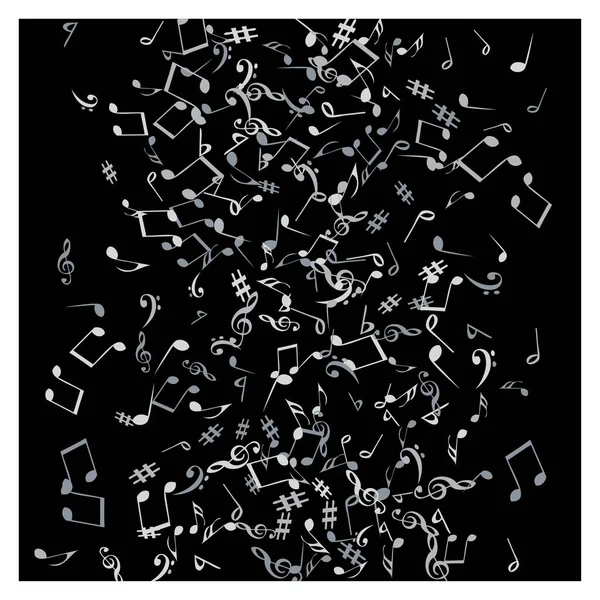 Musical Signs Modern Background Notes Minimalistic Simple Background ...