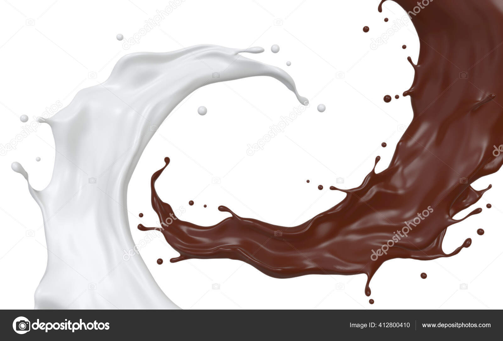 Liquid Chocolate Milk Whirl Splash Clipping Path Rendering Stock Photo ... Liquid Chocolate Milk Whirl Splash Clipping Path Rendering Stock Photo ...