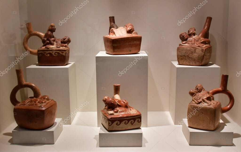 Cer mica peruana de la poca precolombina Las civilizaciones precolombinas fueron hechas por los ...