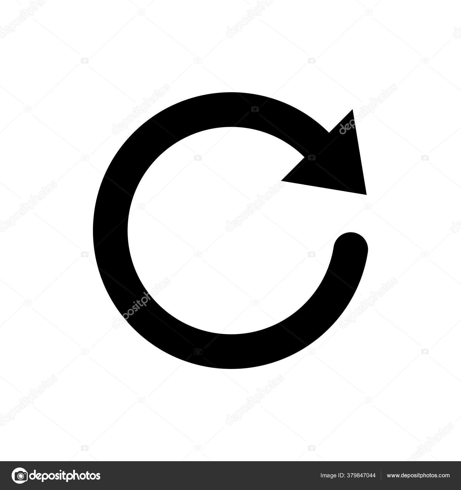 Свежая Икона Перезагрузка Иконки Вектора Ref Update Стоковый вектор ...