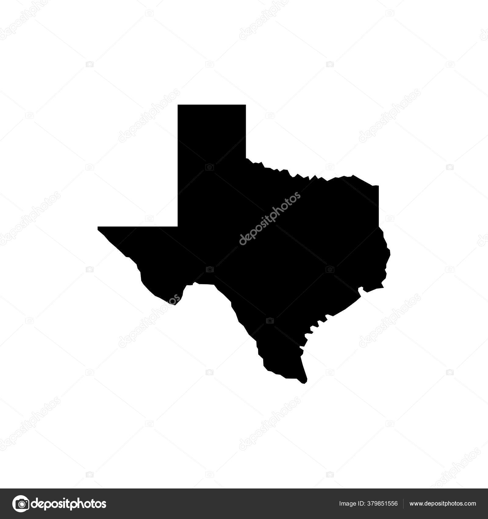 Mapa Texas Icono Mapa Texas Símbolo Texas Vector de stock #379851556 de ...