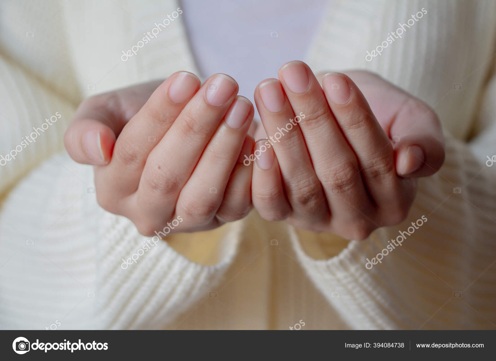 Open Praying Hands
