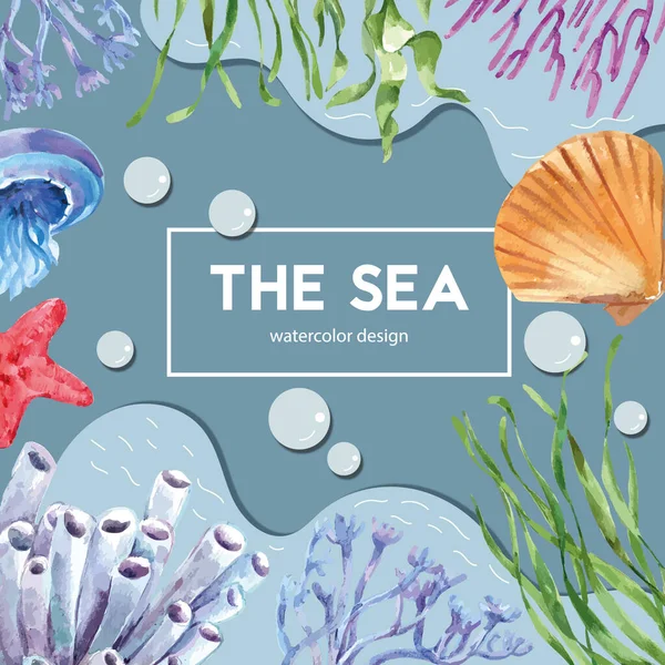 270 ilustraciones de stock de Marcos de mar | Depositphotos