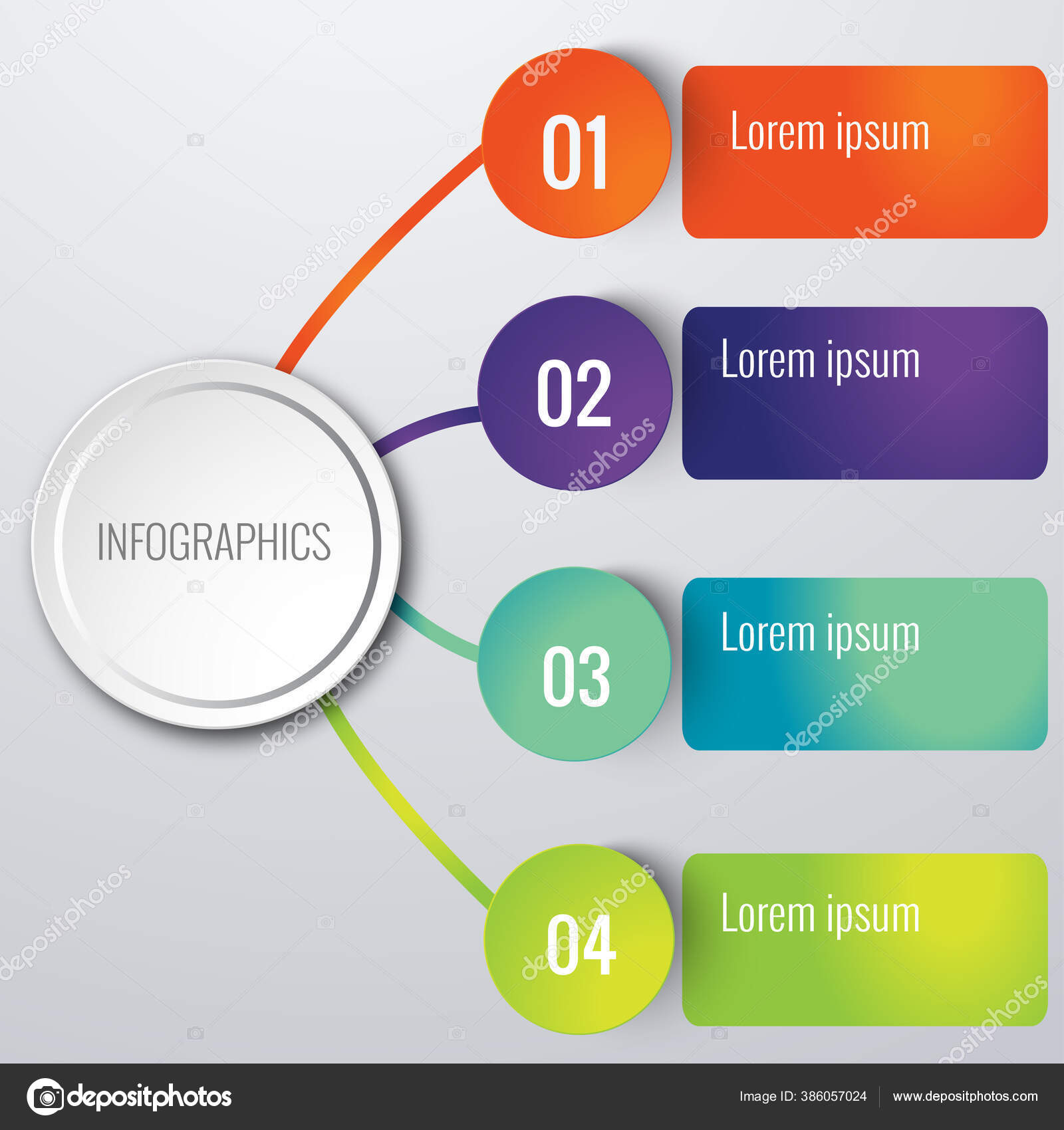 Business Charts Template Text Vector Illustration 스톡 벡터 ...