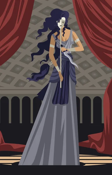 Melpomene, Royalty-free Melpomene Vector Images & Drawings | Depositphotos®