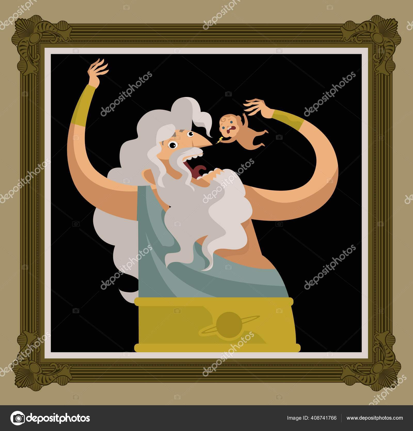 Cronus Greek Mythology