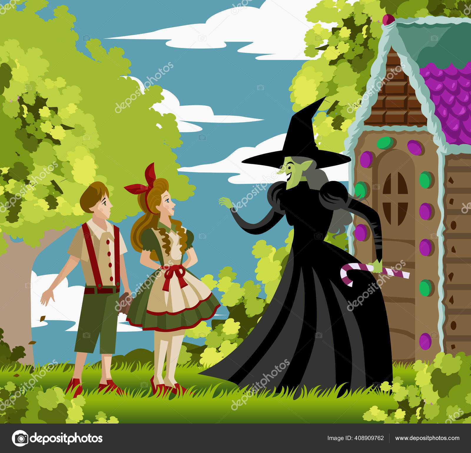 Dibujos Animados De Hansel Y Gretel HANSEL Y GRETEL Cuento Ilustrado