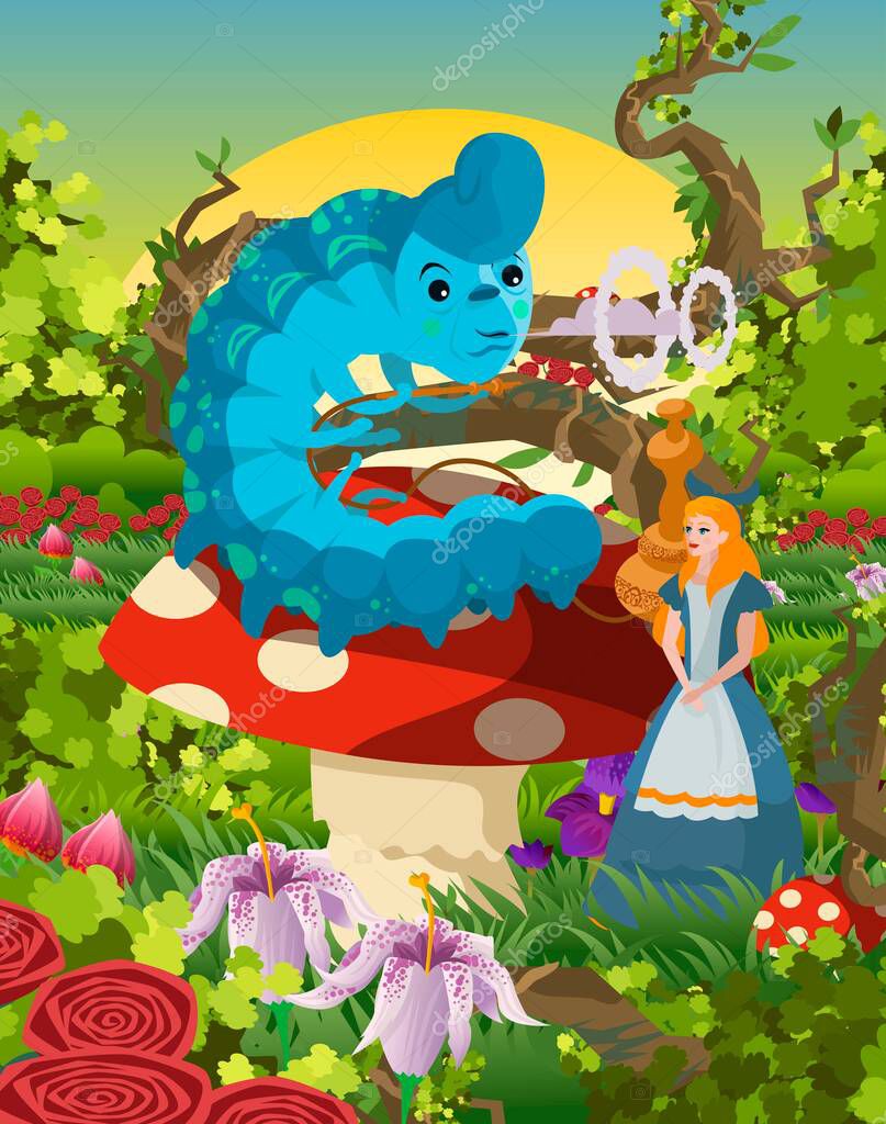 alice en el pa s de las maravillas narguile fumar oruga 2024