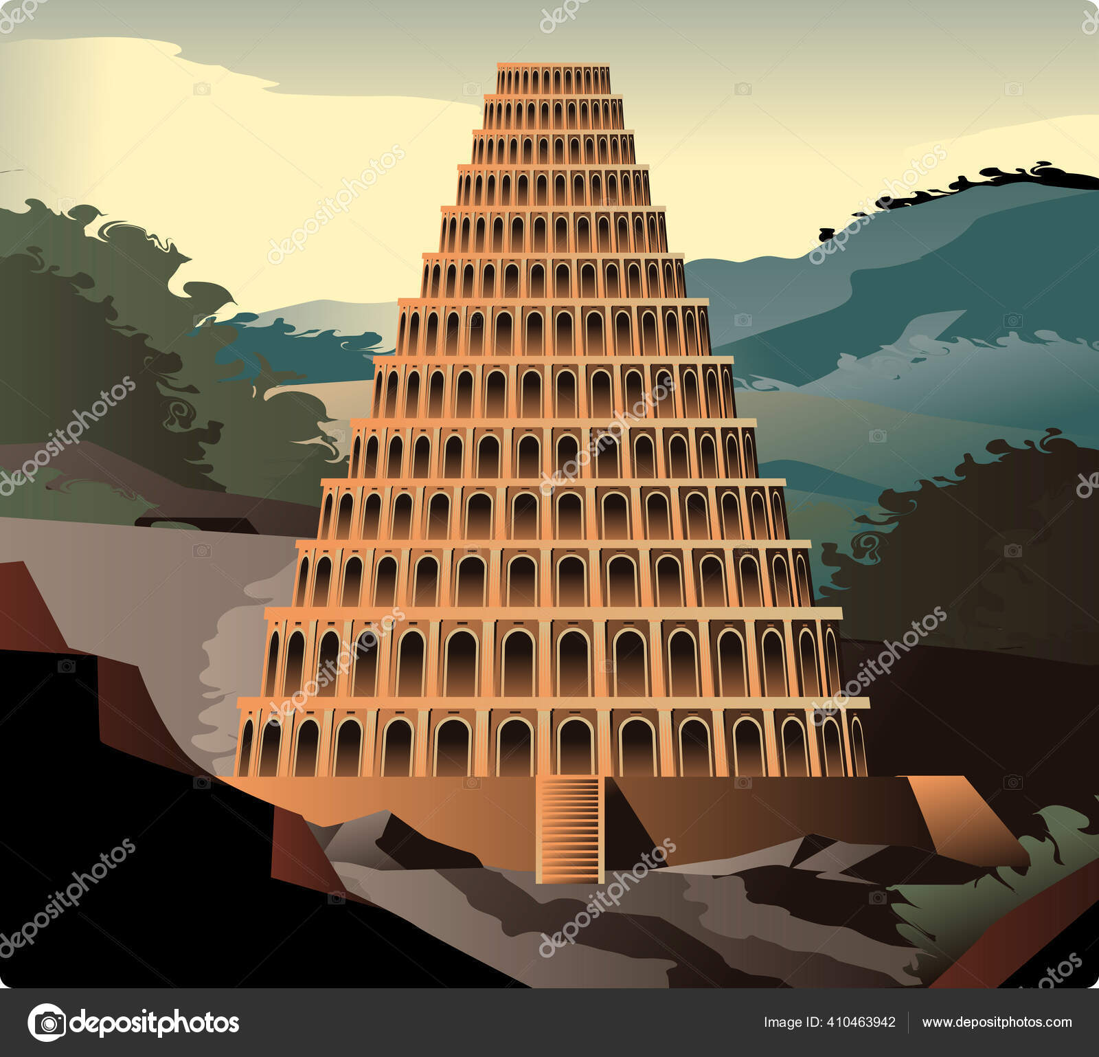 Tower Of Babel Clip Art