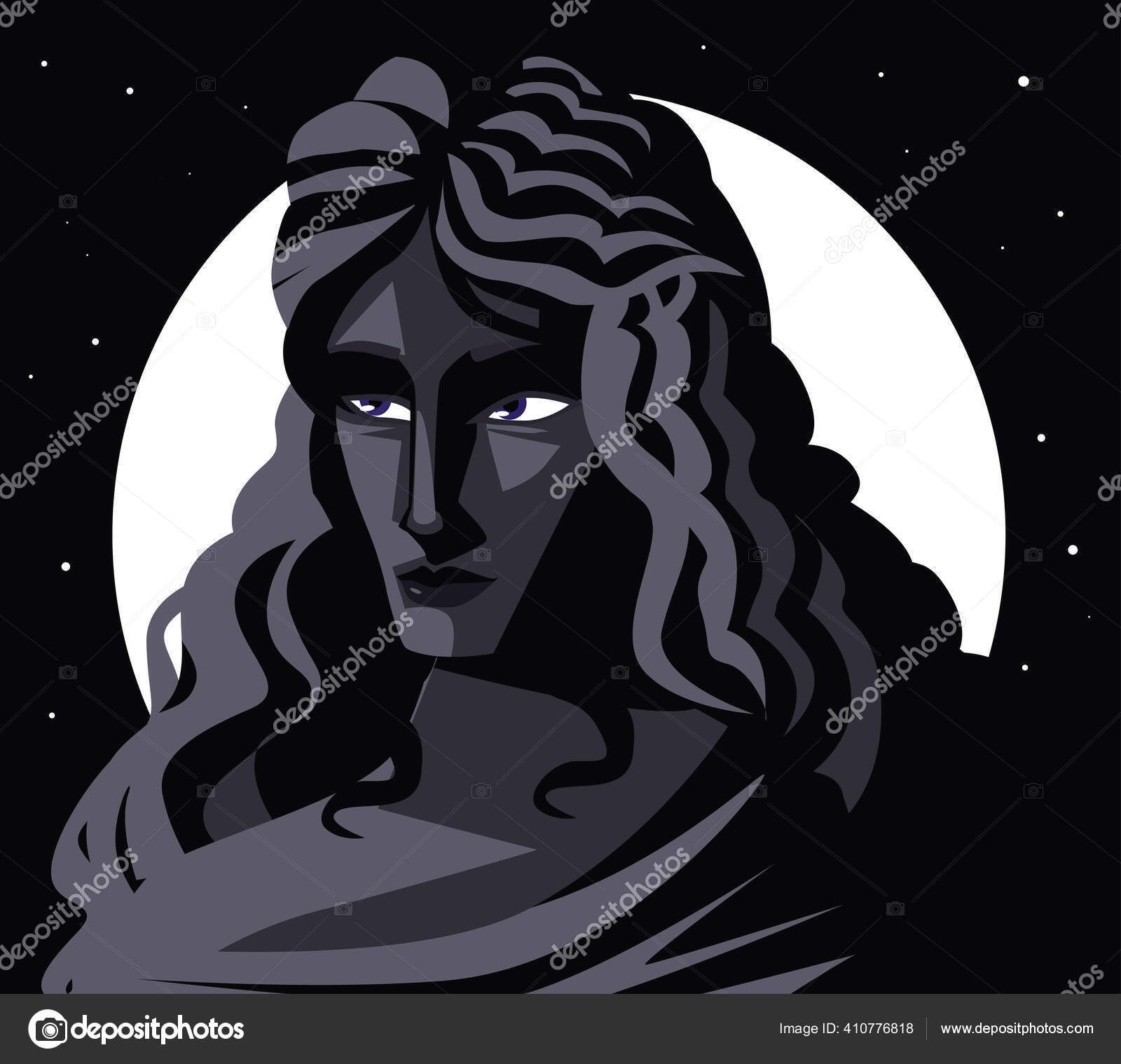Selene Goddess Of The Moon Symbols