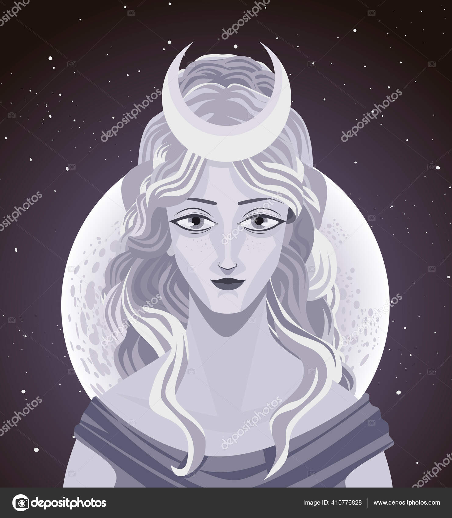 Selene Goddess Of The Moon Costume