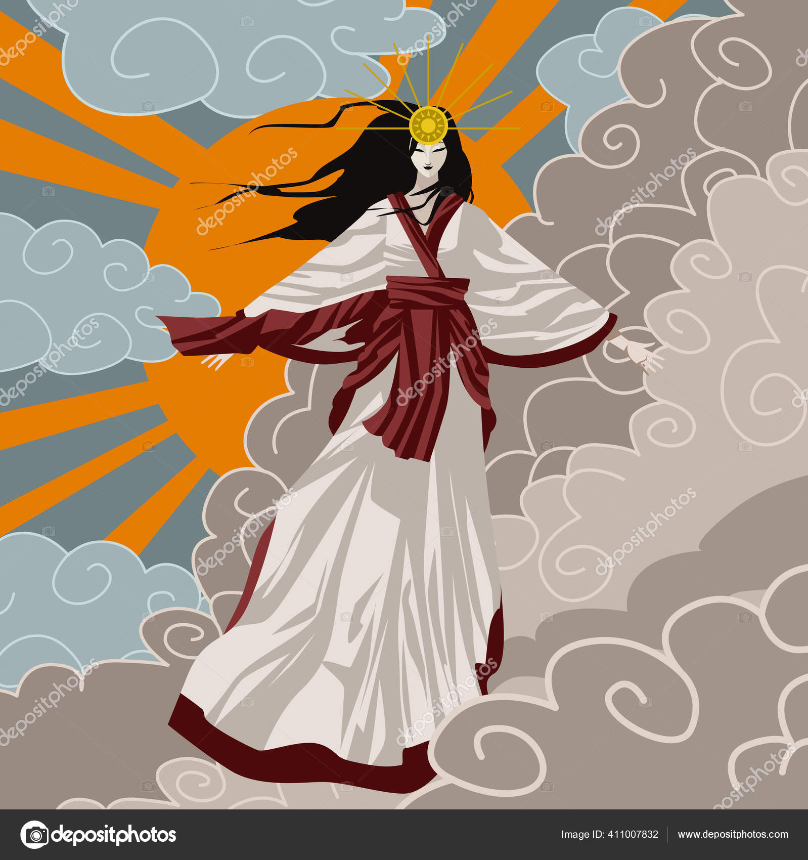 Japanese God Amaterasu
