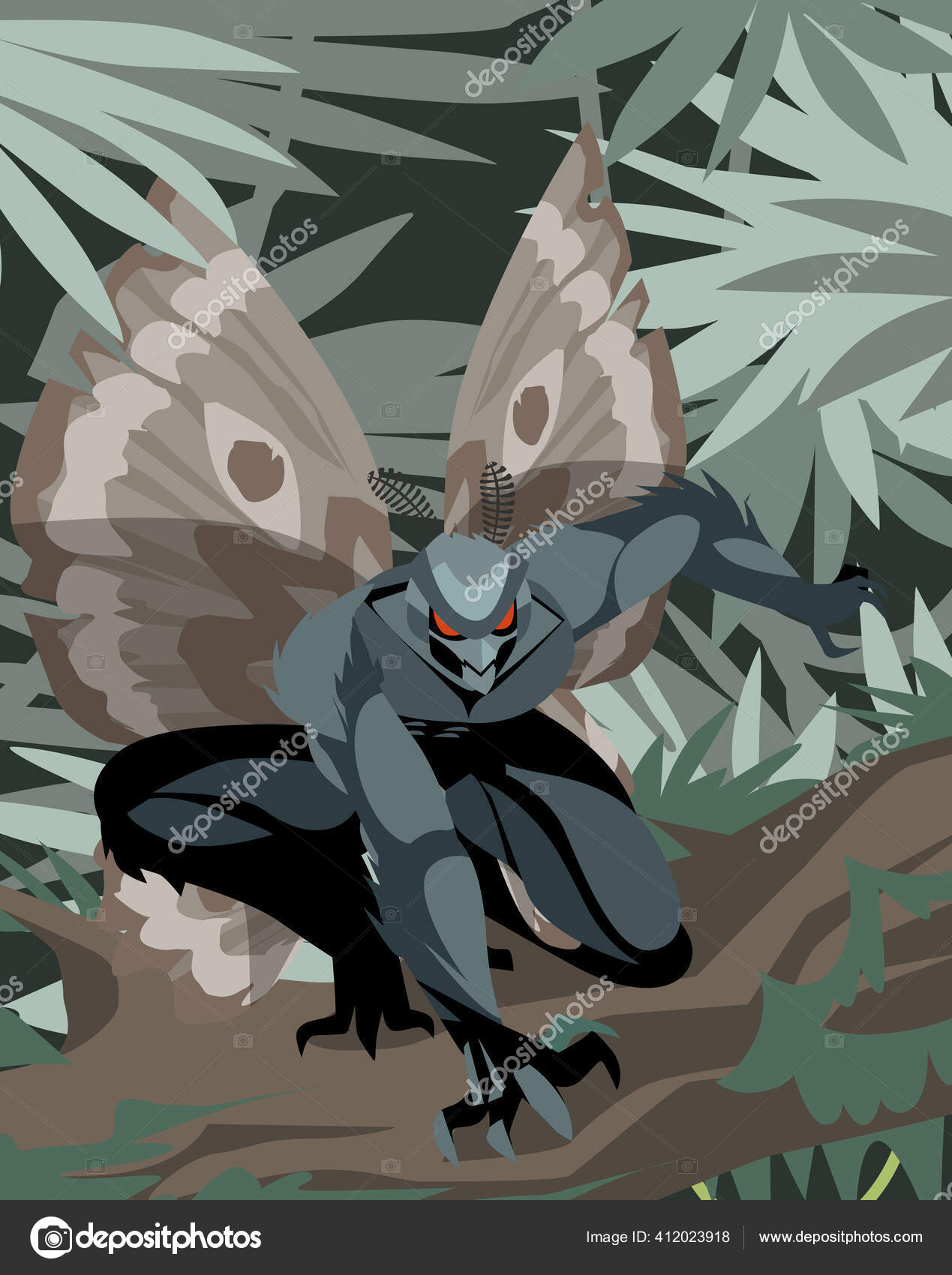 Insect Man Monter Creepy Creature Stock Vector Image by ©matintheworld ...