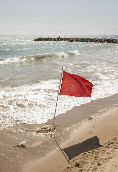 Red flags beach Stock Photos, Royalty Free Red flags beach Images ...