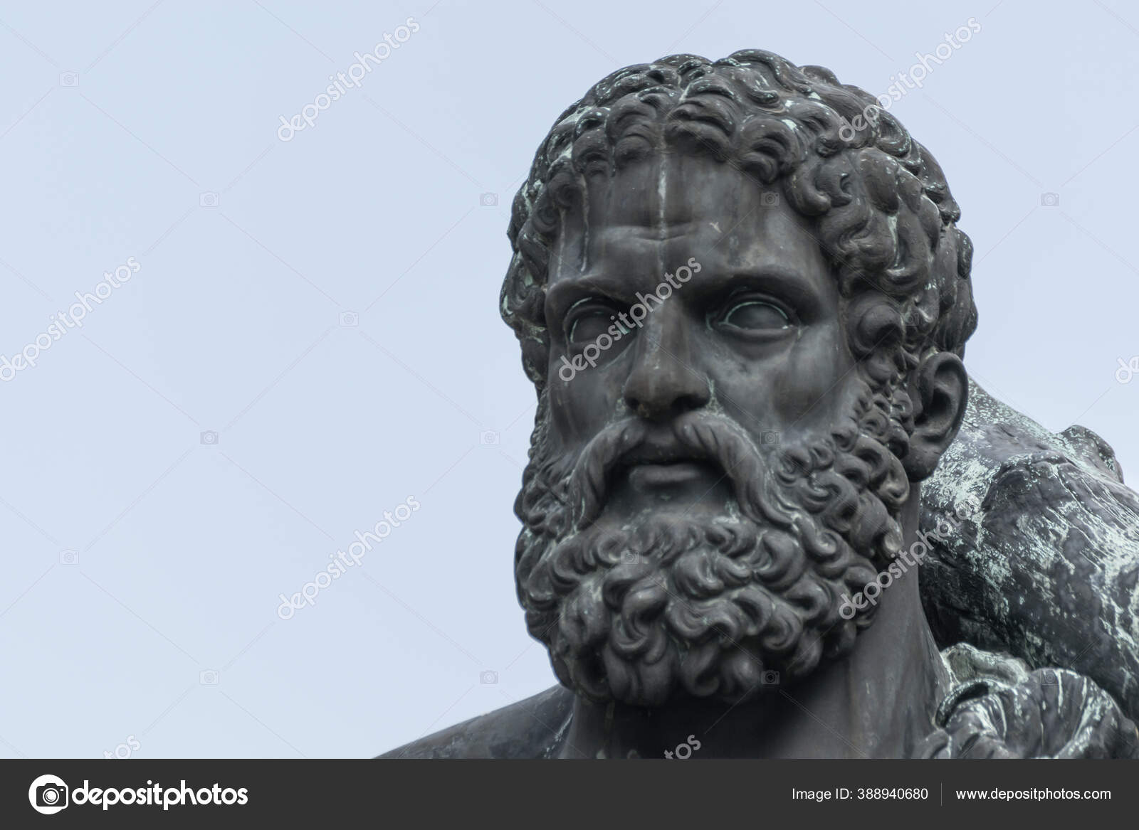 Hercules Statue Herculane Resort Romania Europe — Stock Photo ...