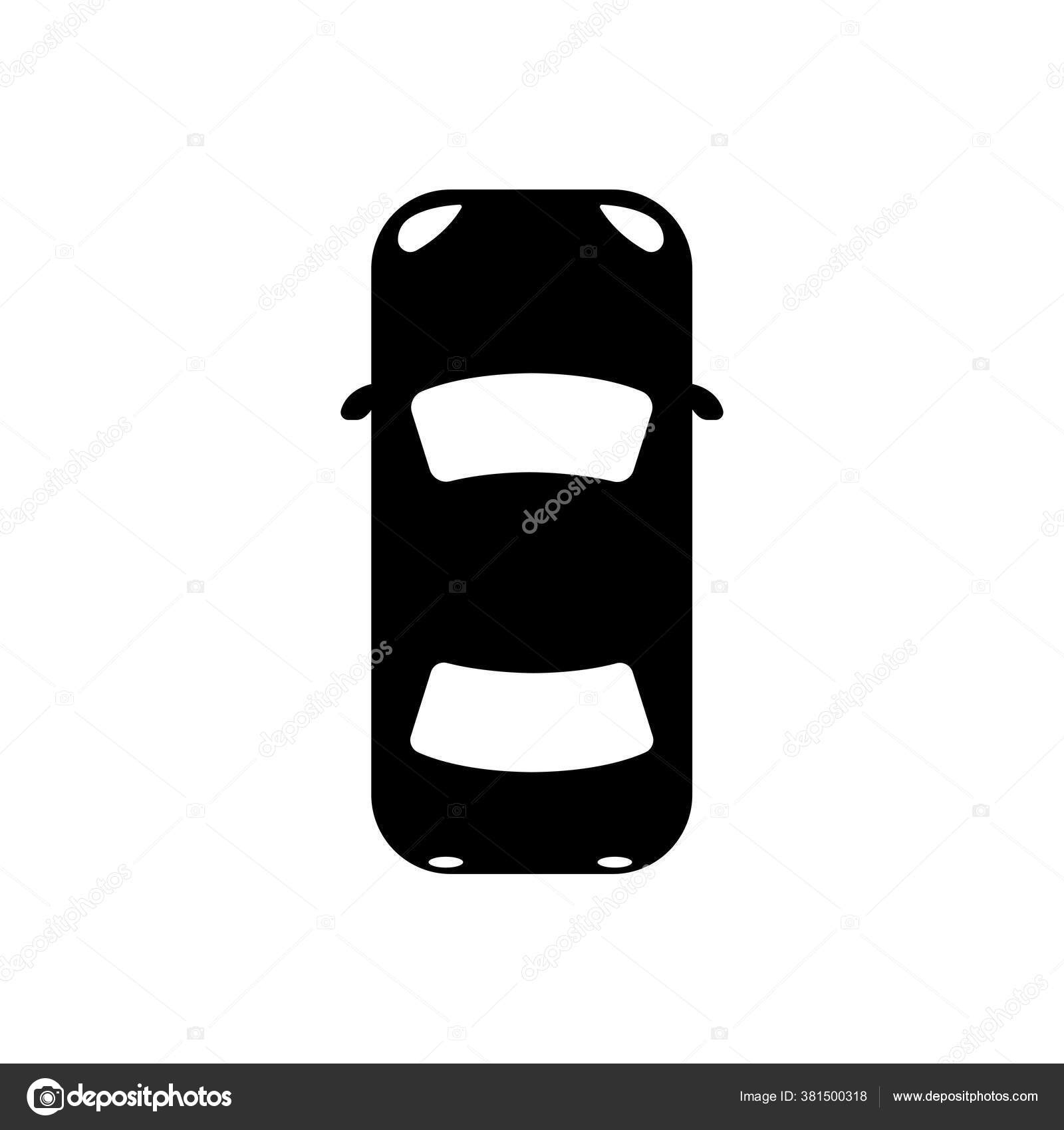 Sagoma Dell'auto Vista Dall'alto