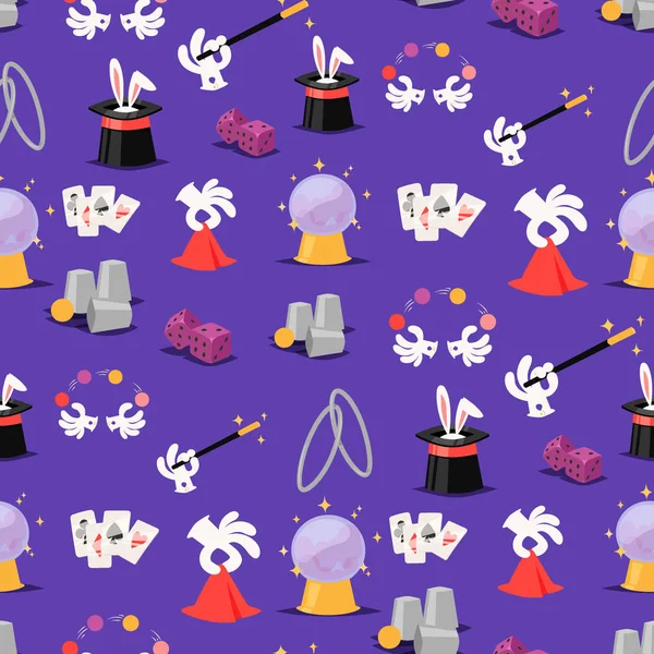 Magic effect trick vector magician tools and surprise entertainment ...