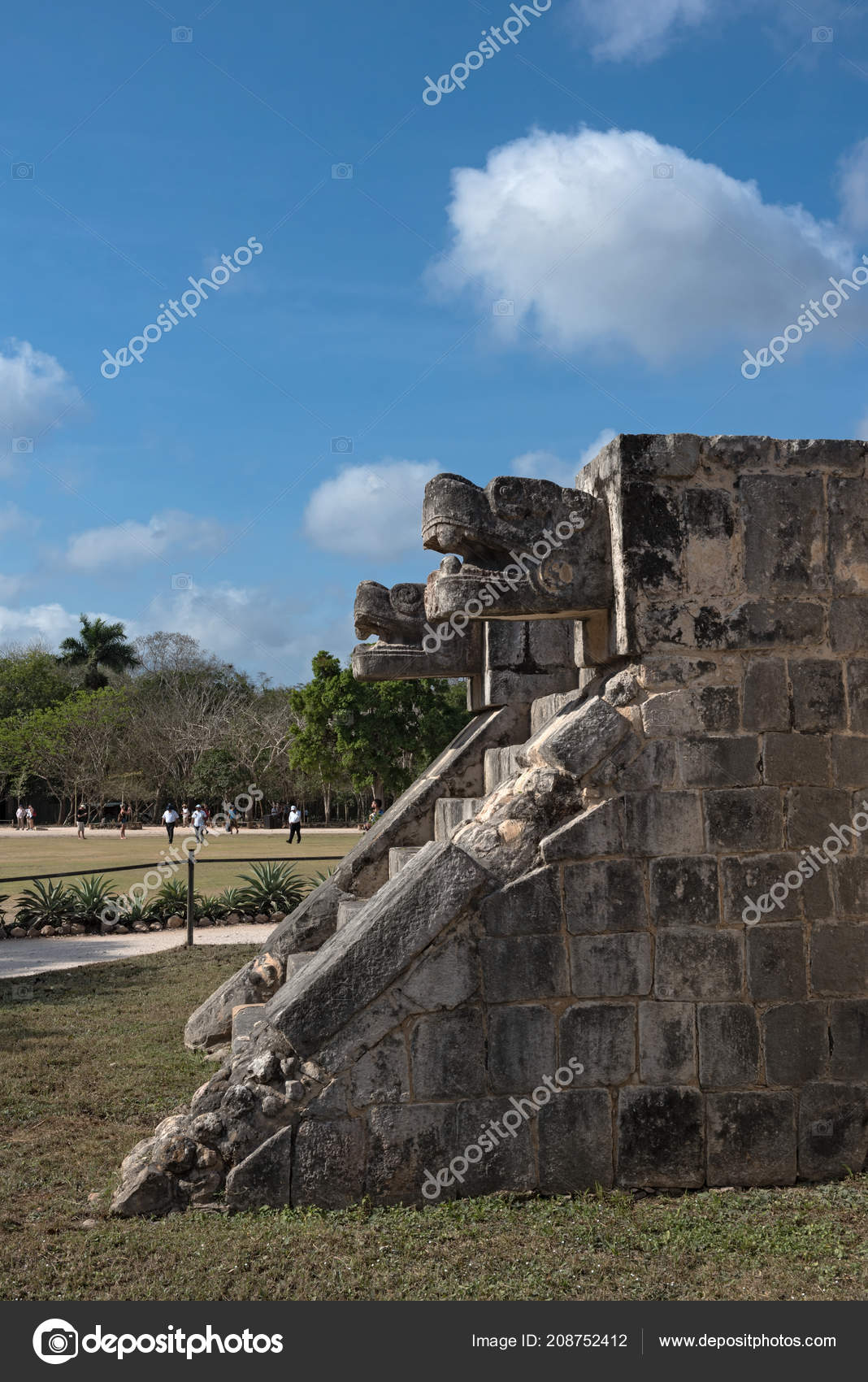Chichan Itza Mexico March 2018 Ruins Pyramid Temples Chichen Itza ...