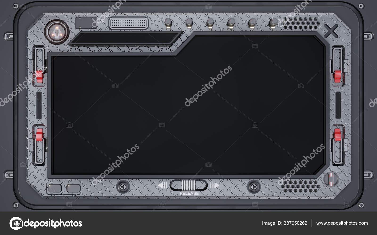 Sci Fi Computer Screen Texture