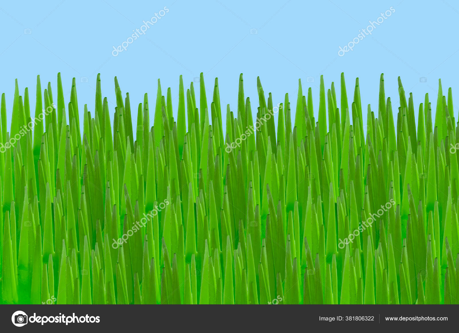 Surreal Cartoon Grass Sky Landscape Illustration — Stock Photo © Raydar ...
